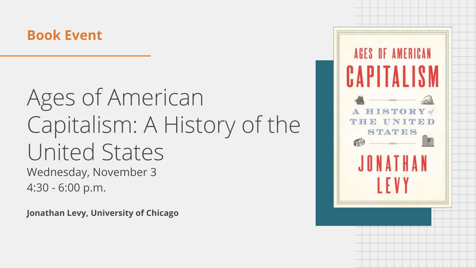 Book Talk — Ages of American capitalism: A history of the United States ...