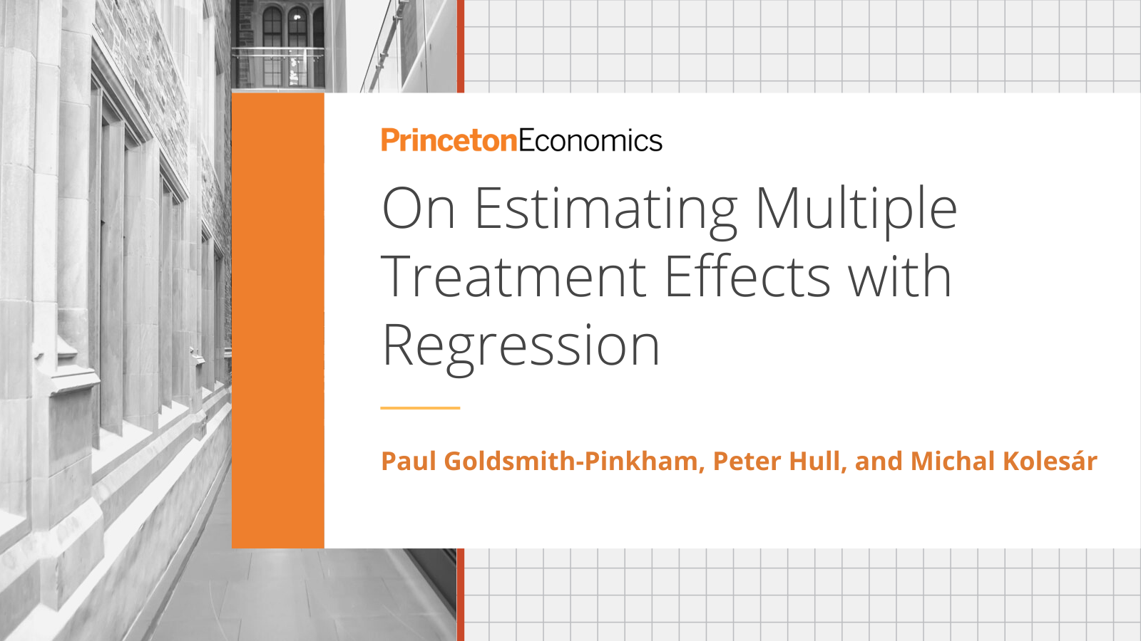 On Estimating Multiple Treatment Effects with Regression On Estimating Multiple Treatment Effects with Regression