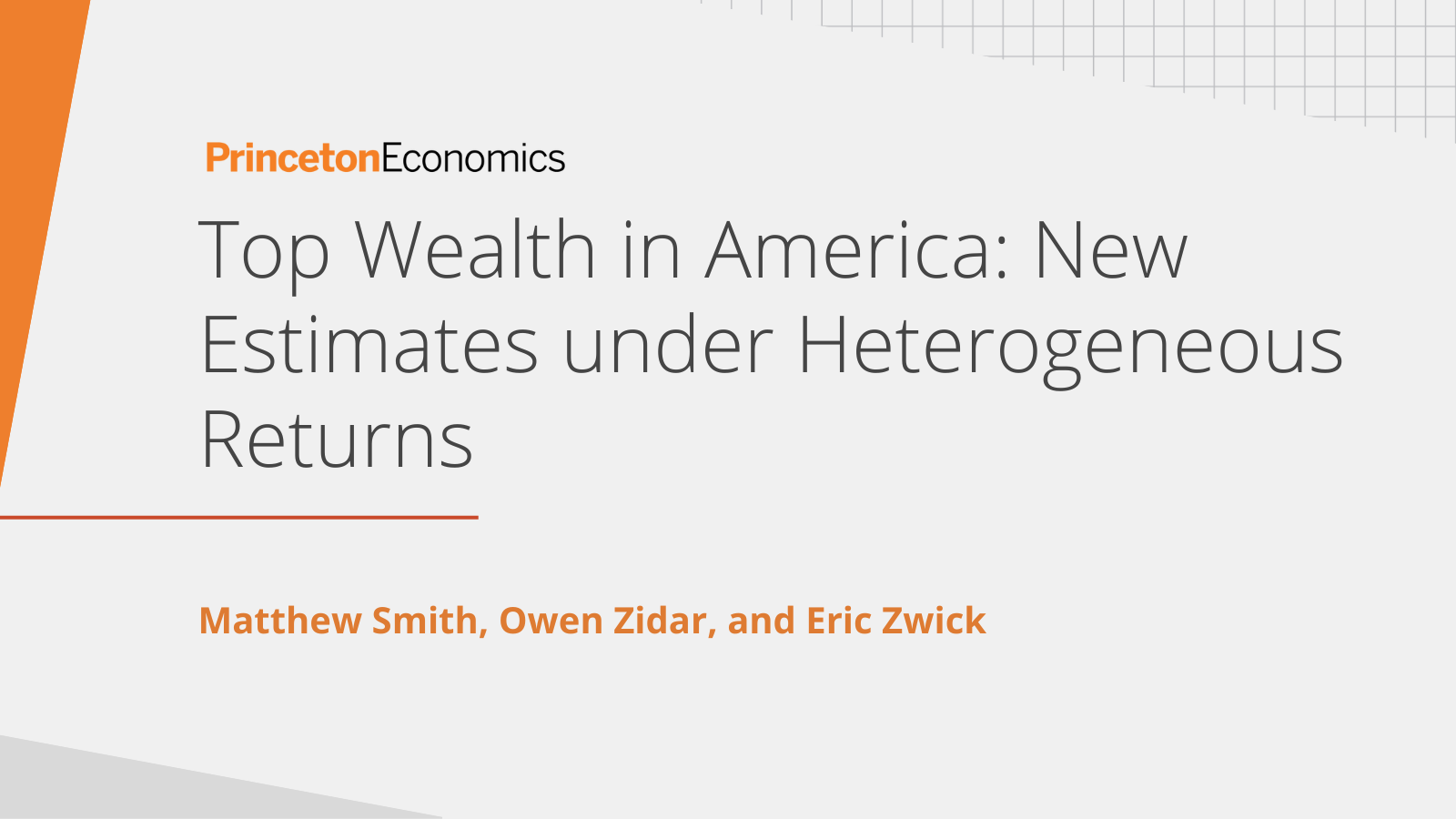 Top Wealth in America: New Estimates under Heterogeneous Returns ...