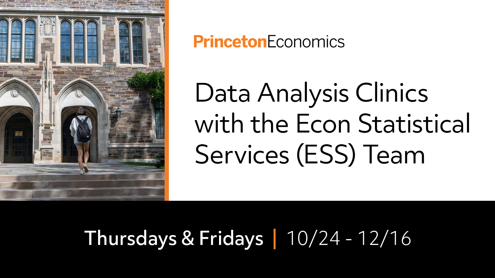 As Economics Students Begin Independent Work, the ESS Team Is Here to ...