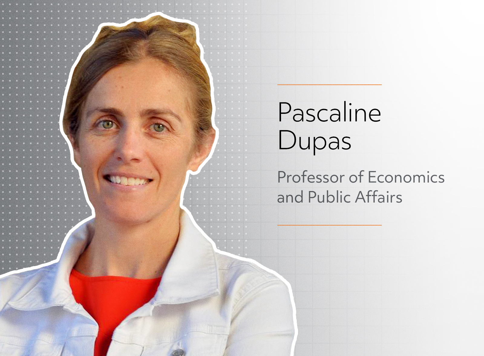 A Q&A with Princeton Professor Pascaline Dupas - Princeton University ...